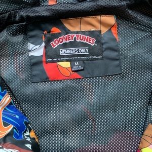 Warner Bros. | Jackets & Coats | Members Only Windbreaker Jacket Space ...